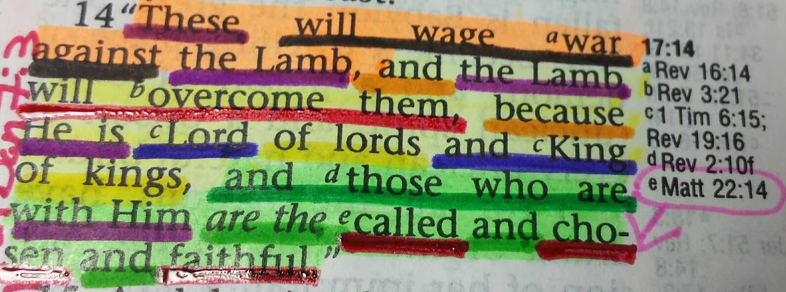 Revelation 17:14 | Tribal Ministries Blog